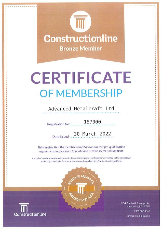 Quality » Advanced Metalcraft